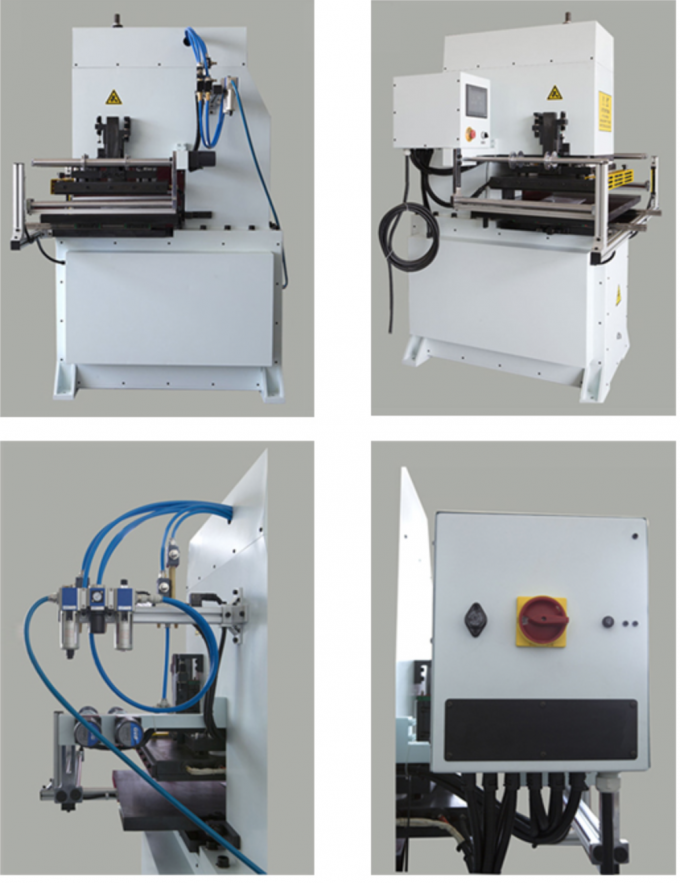Hot Foil Stamping Die Cutter Machine 4.8kw 100mm Working Height