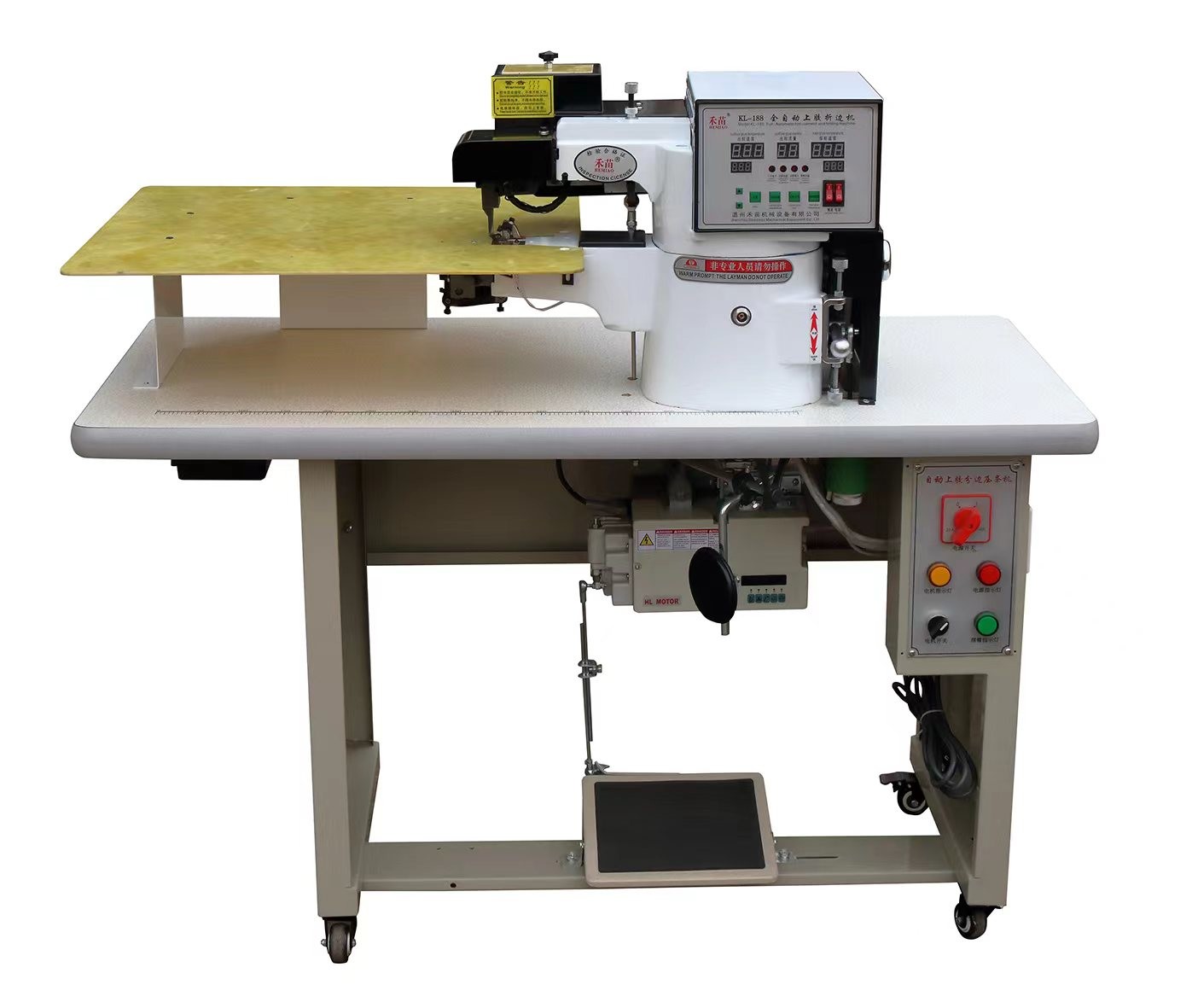 Semi-automatic Leather Notebook Cove Edge Folding Gluing Machine ...